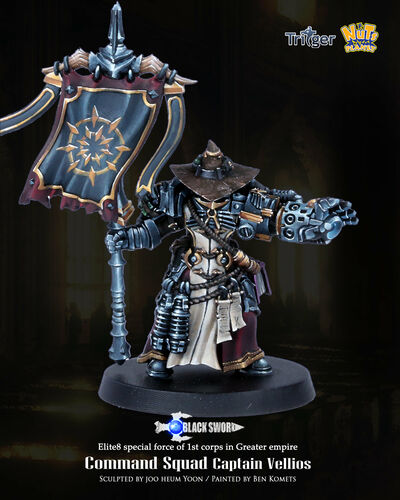 Nutsplanet TBS32-002 Elite Special Force of 1st Corps in Greater Empire - Command Squad Captain Vellios
