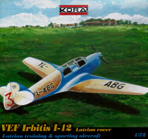 Kora Models 72113 VEF Irbitis I-12 Latvian racer