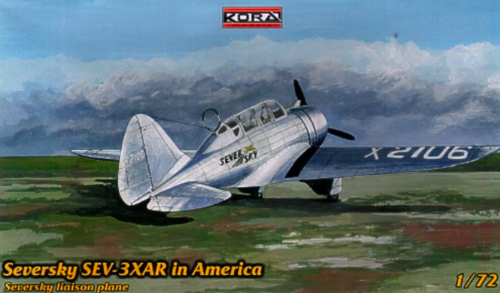 Kora Models 72119 Seversky SEV-3XAR in America