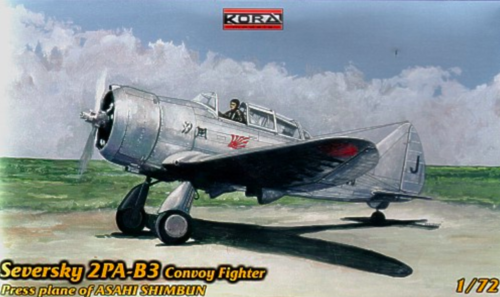Kora Models 72121 Seversky 2PA-B3 Convoy Fighter