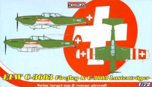 Kora Models 72132 EFW C.3603 Firefly and Lastenträger