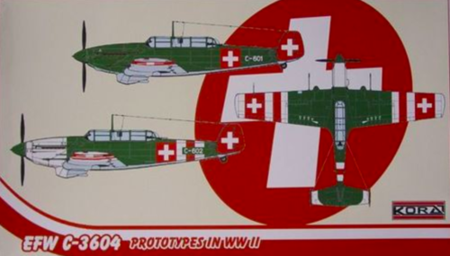 Kora Models 72157 EFW C.3604 Prototypes in WWII