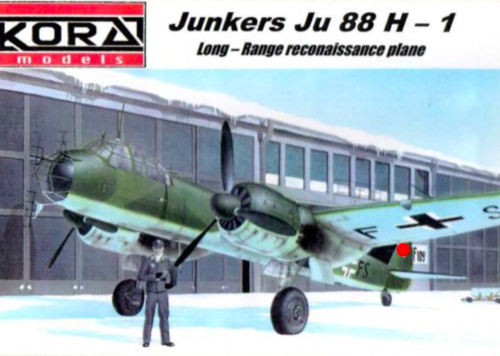 Kora Models 7216 Junkers Ju 88H-1