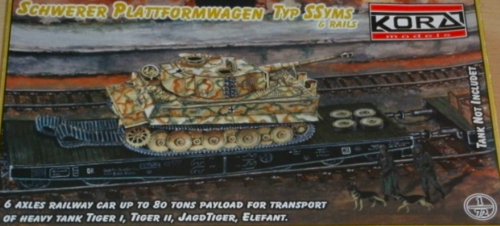 Kora Models A7220 Schw.PlattformWagen SSYMS