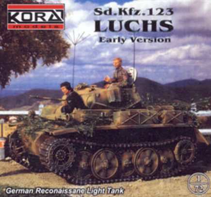Kora Models A7203 Sd kfz.123 Luchs early
