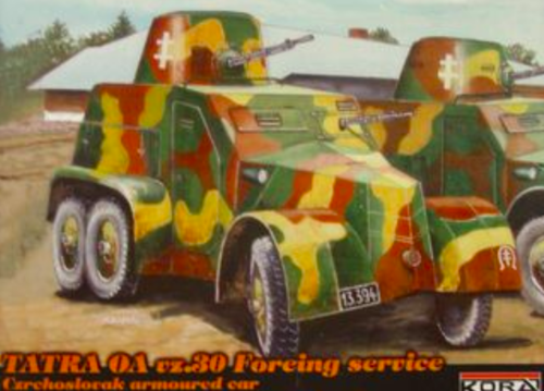 Kora Models A3516 Tatra OA vz.30 Slovak+Hungary