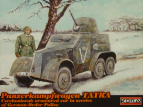 Kora Models A3515 Tatra OA vz.30 German police