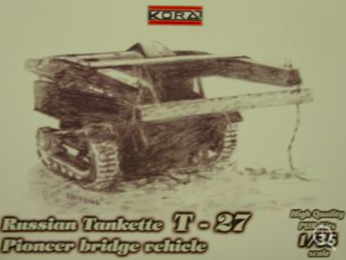 Kora Models A3513 T-27 Bridge vehicle