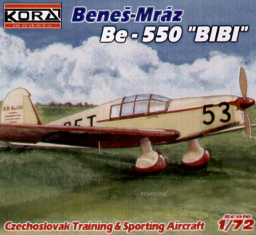 Kora Models 7261 Benes-Mraz Be 550 Bibi