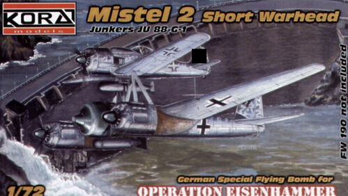 Kora Models 7260 Junkers Ju 88G-1 Mistel 2