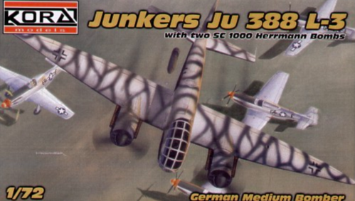Kora Models 7258 Junkers Ju 388L-3