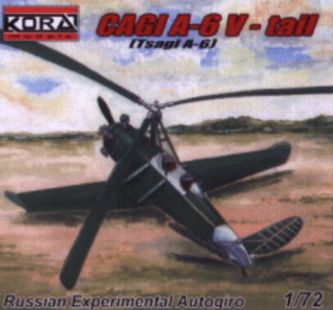 Kora Models 7242 CAGI A-6 V-tail