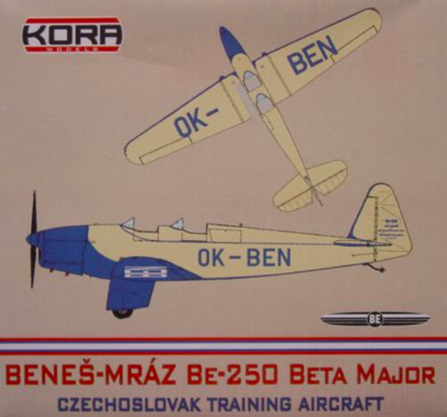 Kora Models 72220 Beneš-Mráz Be.250 Beta Major - Czech.sport.plane