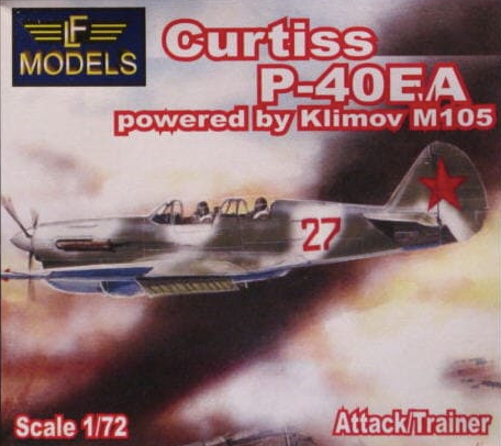 LF Models LF7225 Curtiss P-40EA double seat Klimov