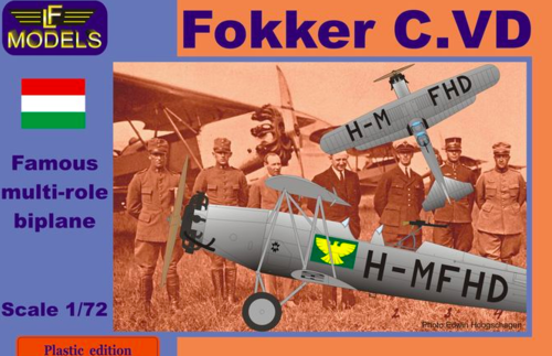 LF Models PE7205 Fokker C.VD Hungary Bristol Jupiter engine