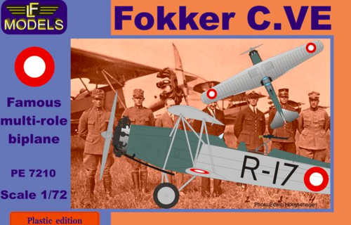 LF Models PE7210 Fokker C.VE Denmark Bristol Jupiter engine