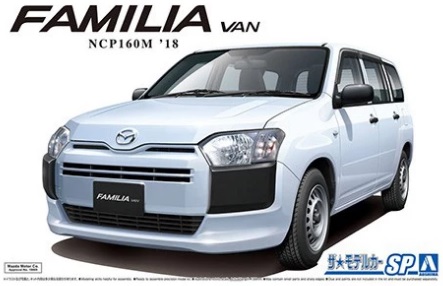 Aoshima 05786 Mazda Familia Van NCP160M 2018