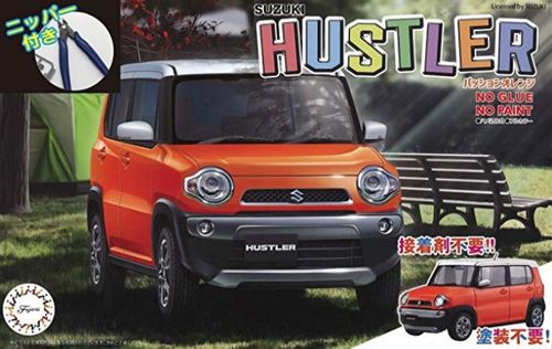 Fujimi 066103 Suzuki Hustler (Passion Orange) (w/Side Cutter)