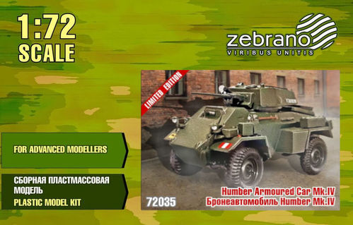 Zebrano 72035 Daimler Armored Car Mk.IV