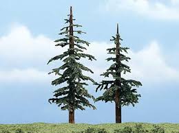 Woodland Scenic TR1627 4-5In. Lodgepole Tree 2/Pk