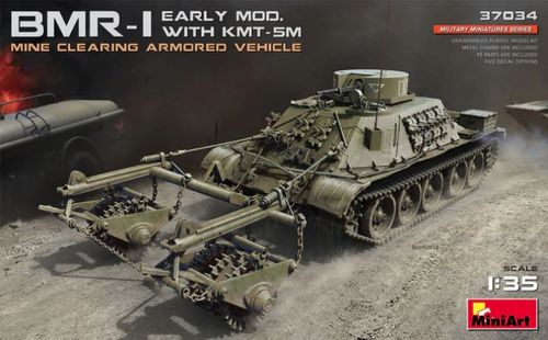 MiniArt 37034 BMR-1 - Early Mod. with KMT-5M