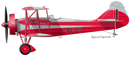 Choroszy Modelbud A211 Breda Ba.28 one-seat version