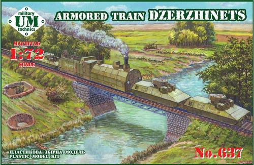 UM MT 637 Armored train 'Dzerzhinets'
