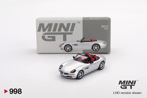 Mini GT 00998-L BMW Z8 Titanium Silver 2003