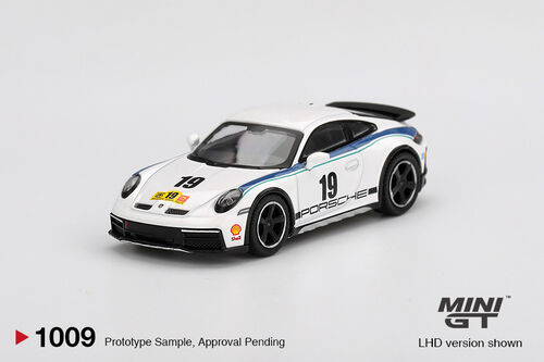 NEW! Mini GT 01009-BL Porsche 911 (992) - Dakar Rallye Design Package (Blister)