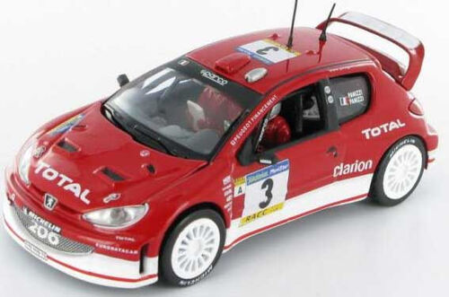 NEW! Vitesse 43004 Peugeot 206 WRC - Panizzi Catalonia 2003
