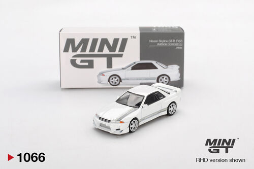 NEW! Mini GT 01066 Nissan Skyline GT-R (R32) - VeilSide Combat C-I White