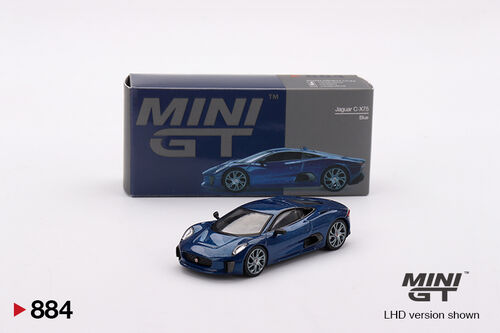 Mini GT 00884 Jaguar C-X75 Blue