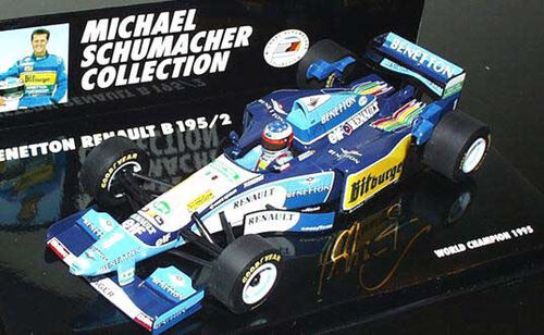 Minichamps 510952401 Benetton Renault B195/2 - Michael Schumacher No.01 1995