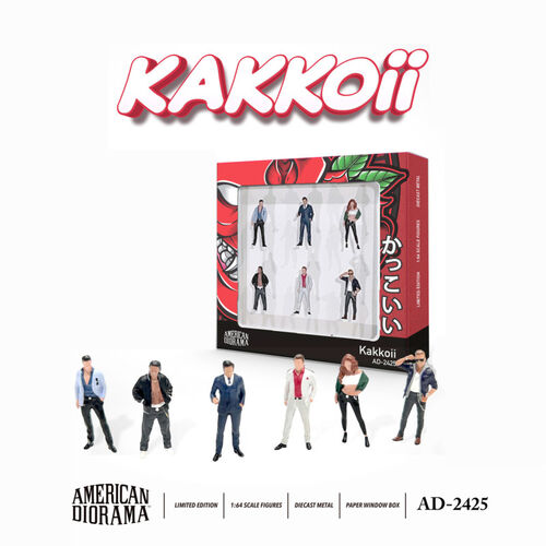 Mini GT AD2425 Figure Set Kakkoii 2025