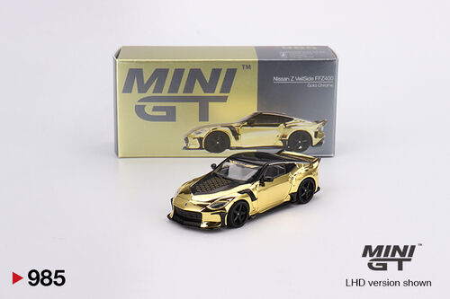 Mini GT 00985 Nissan Z VeilSide FFZ400 2024 Gold Chrome
