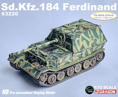 Dragon Armor 63220 Sd.Kfz.184 Ferdinand s.Pz.Jg.Abt.653 - Kursk 1943 - Version 2