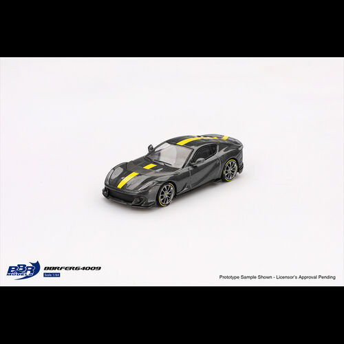 Mini GT BBR64009 Ferrari 812 Competizione 2024 Grigio Competizione