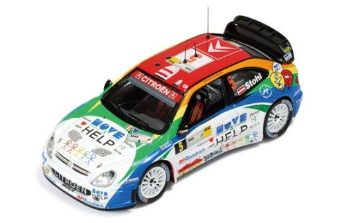 IXO RAM291 Citroen Xsara WRC #5 M. Stohl-I. Minor Rally Germany 2007 (Sepcial Decoration)