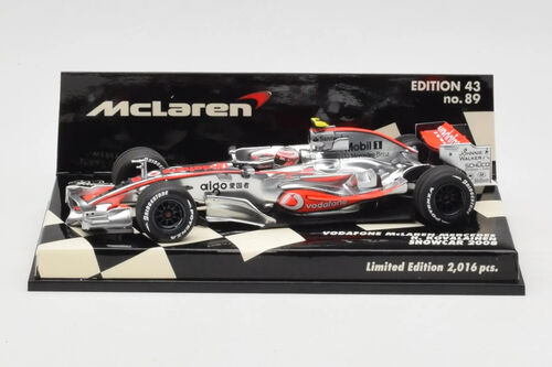 Minichamps 530084393 McLaren Mercedes Showcar (MP4/23) - H.Kovalainen 2008