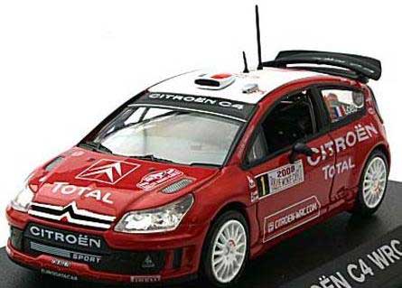 Norev 0155418 CITROEN C4 WRC LOEB MONTE CARLO 2008