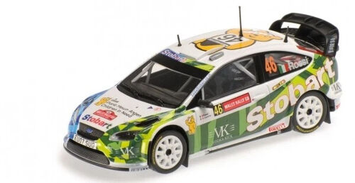 Minichamps 400088146 Ford Focus RS WRC - Wales 2008 Rossi