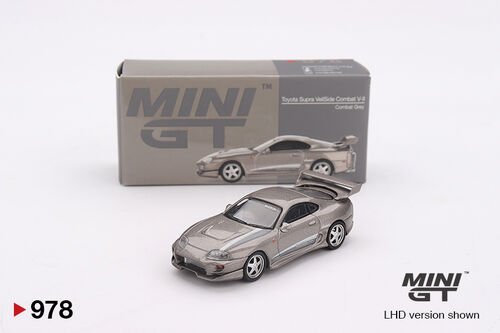 Mini GT 00978 Toyota Supra VeilSide Combat V-II Combat Grey