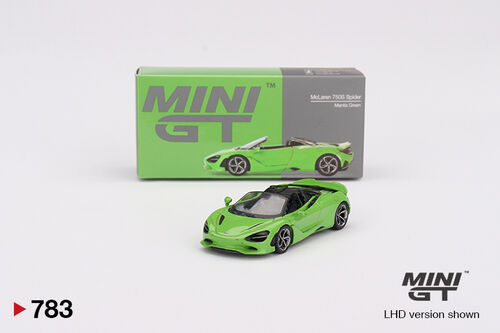 Mini GT 00783 McLaren 750S Spider Mantis Green