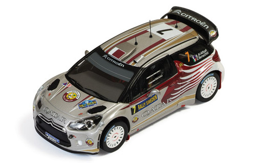 IXO RAM503 Citroen DS3 WRC #7 N.AlAttiyah