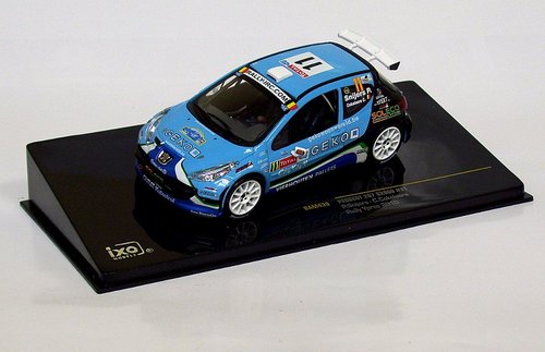 IXO RAM439 Peugeot 207 S2000 #11 C.Cokelaere-P.Snijers Rally Ypres 2010
