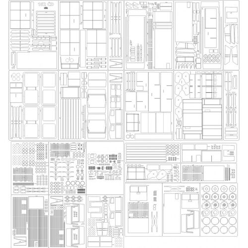 Answer ANG-160-SZK02 162 CD - Laser Cut Frames, Details, Plates