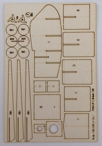 Modelarstwo kartonowe L-501 R-4B/ Hoverfly Mk.I