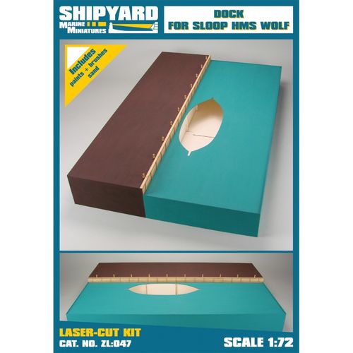 ShipYard ZL047 Dock For Sloop HMS Wolf