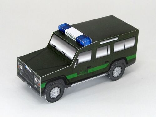 Sklej Model SP38 Samochód terenowy Straż Graniczna