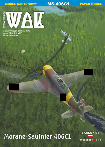NEW! WAK 11-2025 Morane Saulnier 406